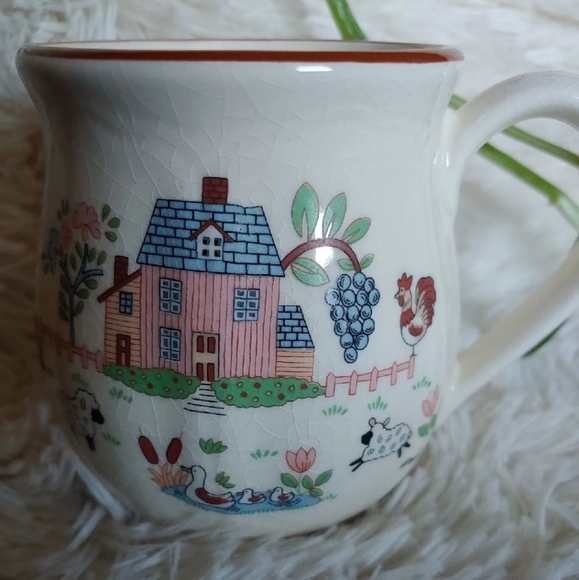 Country Home | Kitchen | Vintage Mug Set | Poshmark